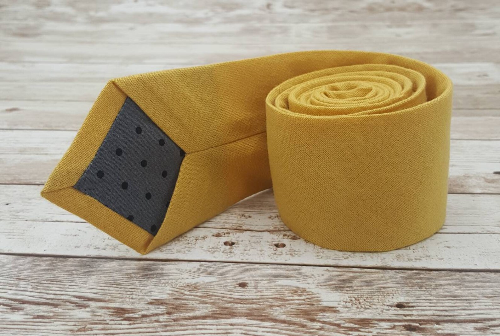 Mustard Yellow Ties Skinny Ties Wedding Ties Mens Ties | Etsy