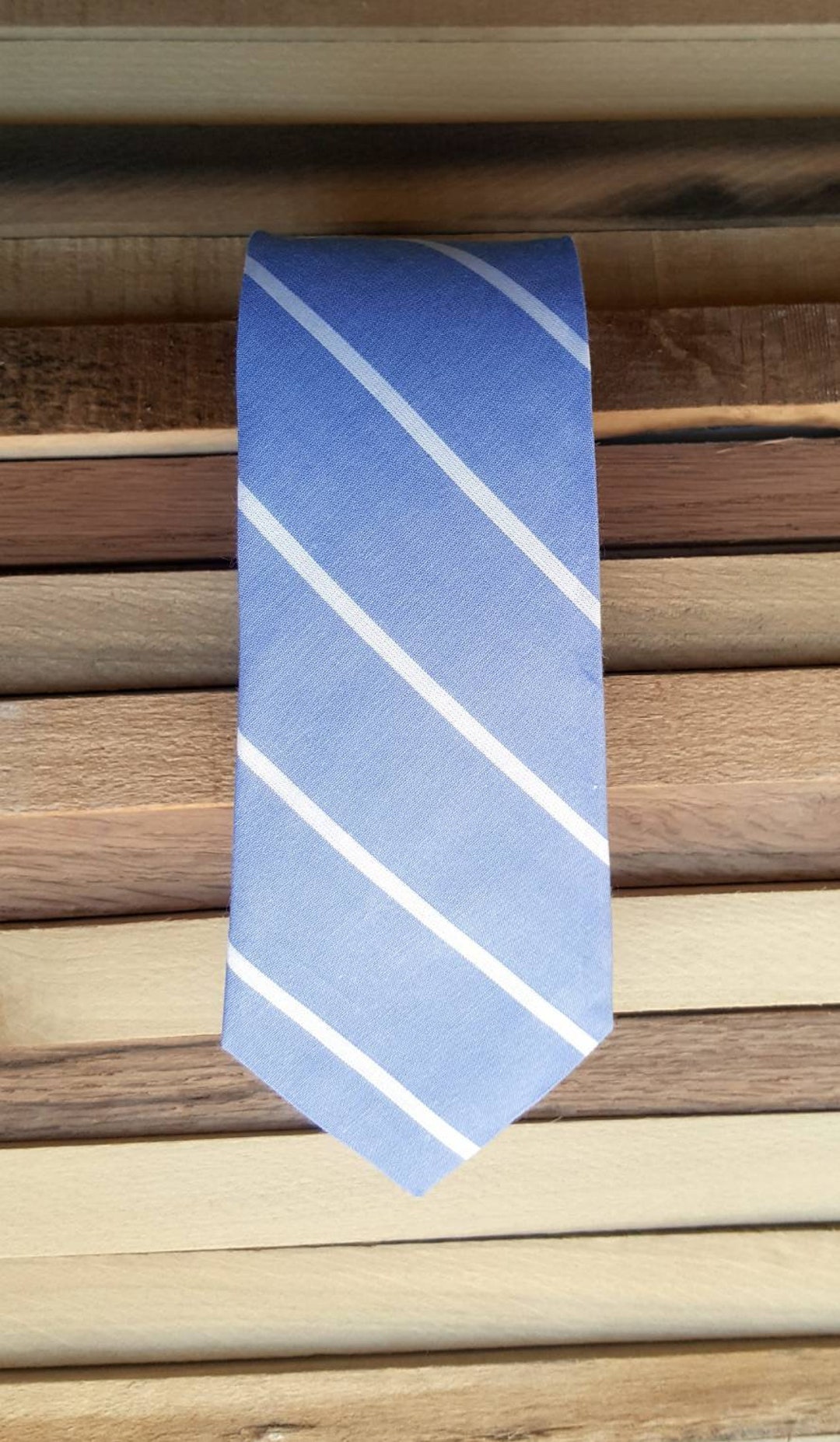 Spring and Easter. Blue, Periwinkle, White Striped Skinny or Classic ...