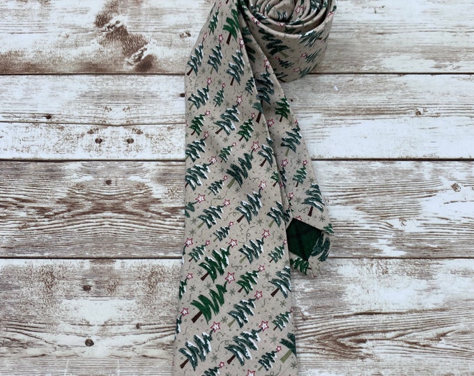 Red Tie With White Snowflakes/snowflake Tie/red Tie/winter Tie/holiday ...