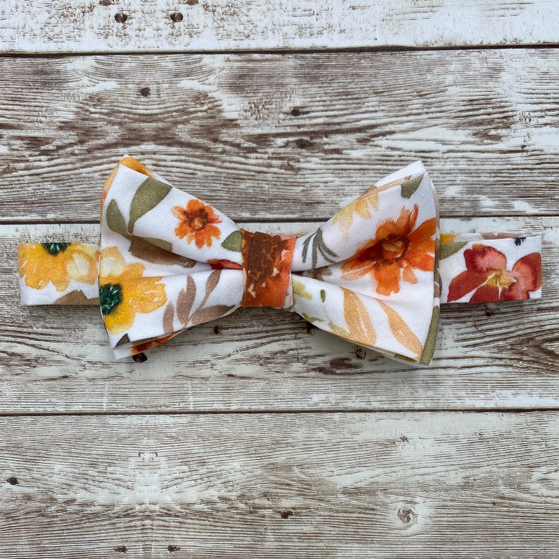 Fall Sunflowers Sunflower Tie Fall Floral Tie Summer - Etsy