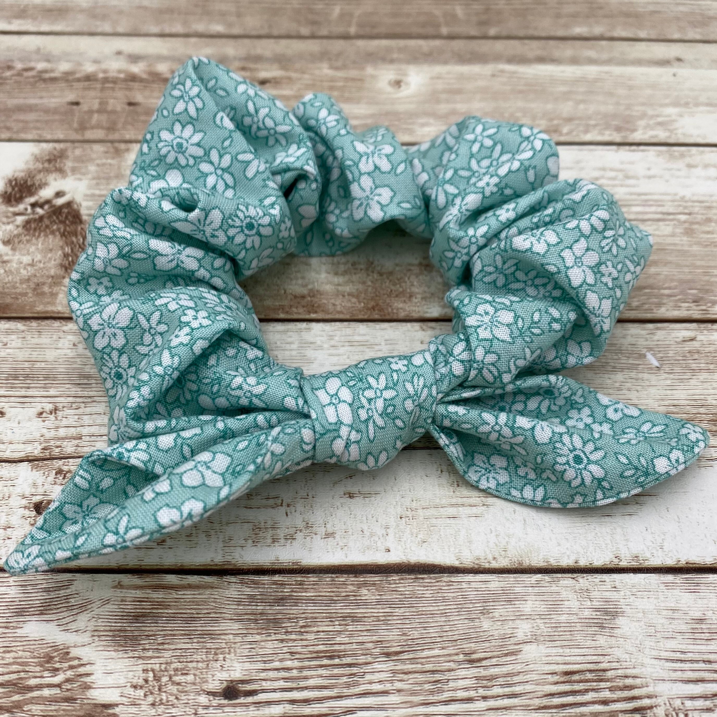 Spring Scrunchies Easter Scrunchies Pink scrunchies floral | Etsy