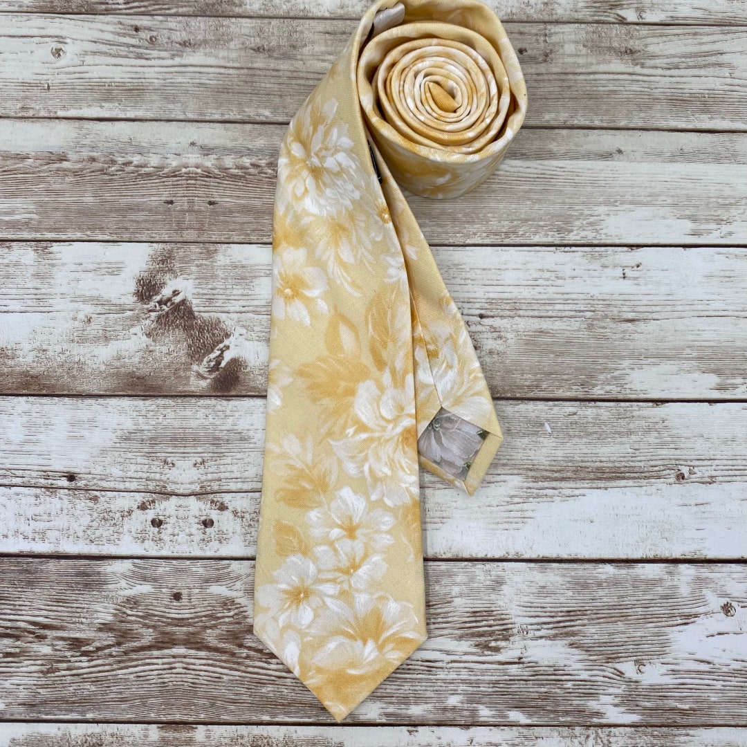 Yellow Floral Tie Yellow Floral Skinny Tie Yellow Tie - Etsy Yellow Floral Tie Yellow Floral Skinny Tie Yellow Tie - Etsy