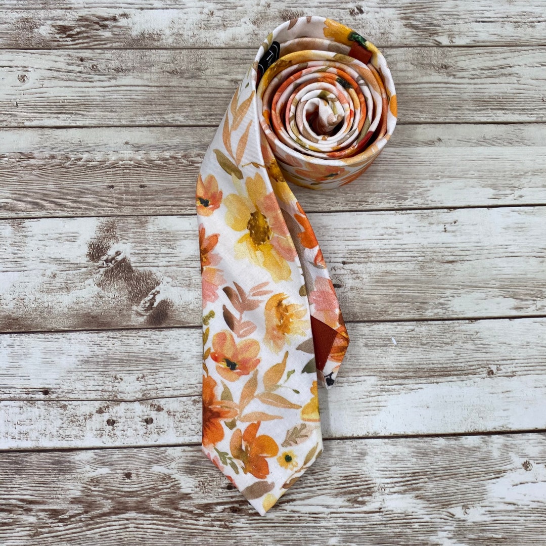 Fall Sunflowers, Sunflower Tie, Fall Floral Tie, Summer Sunflowers ...