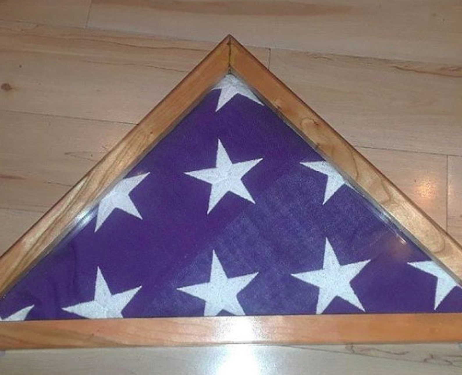 Custom Memorial Flag Case - Etsy
