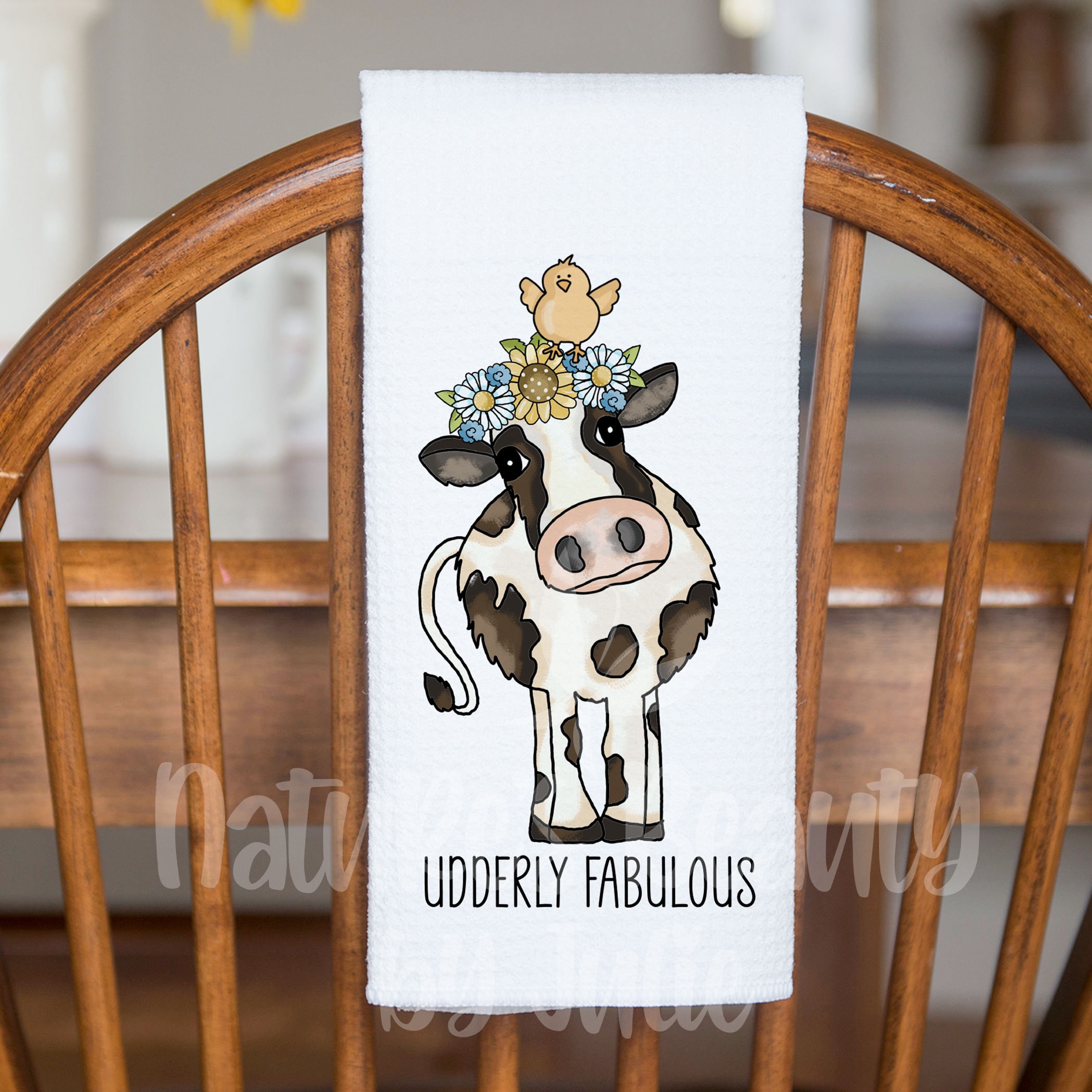 Farm Life Towels Fun Cow Towels Farmhouse Kitchen Decor - Etsy