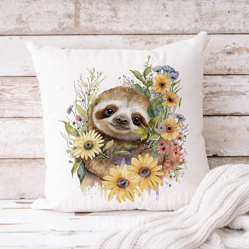 Sloth Pillow - Etsy