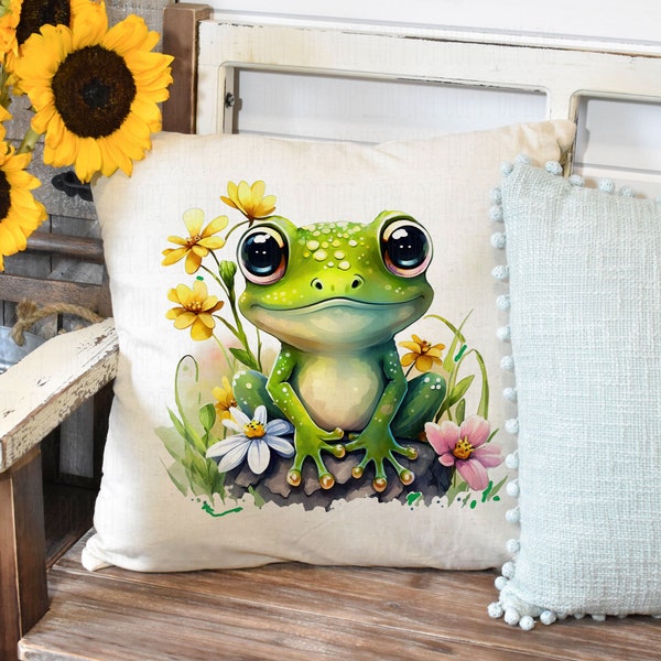 Frog Pillows - Etsy