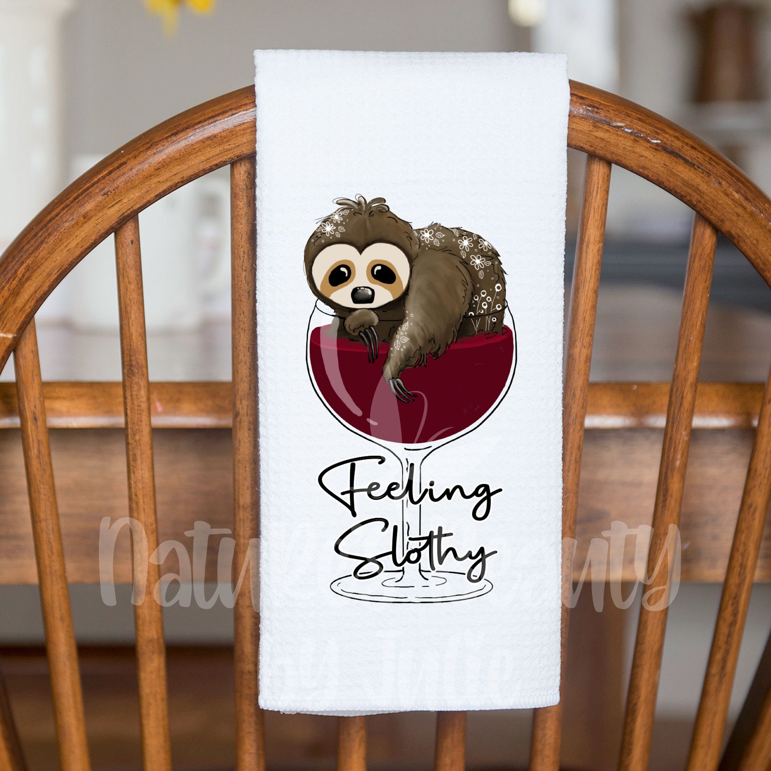 Funny Sloth Towels, Feeling Slothy Towel, Let's Get Slothed Microfiber ...