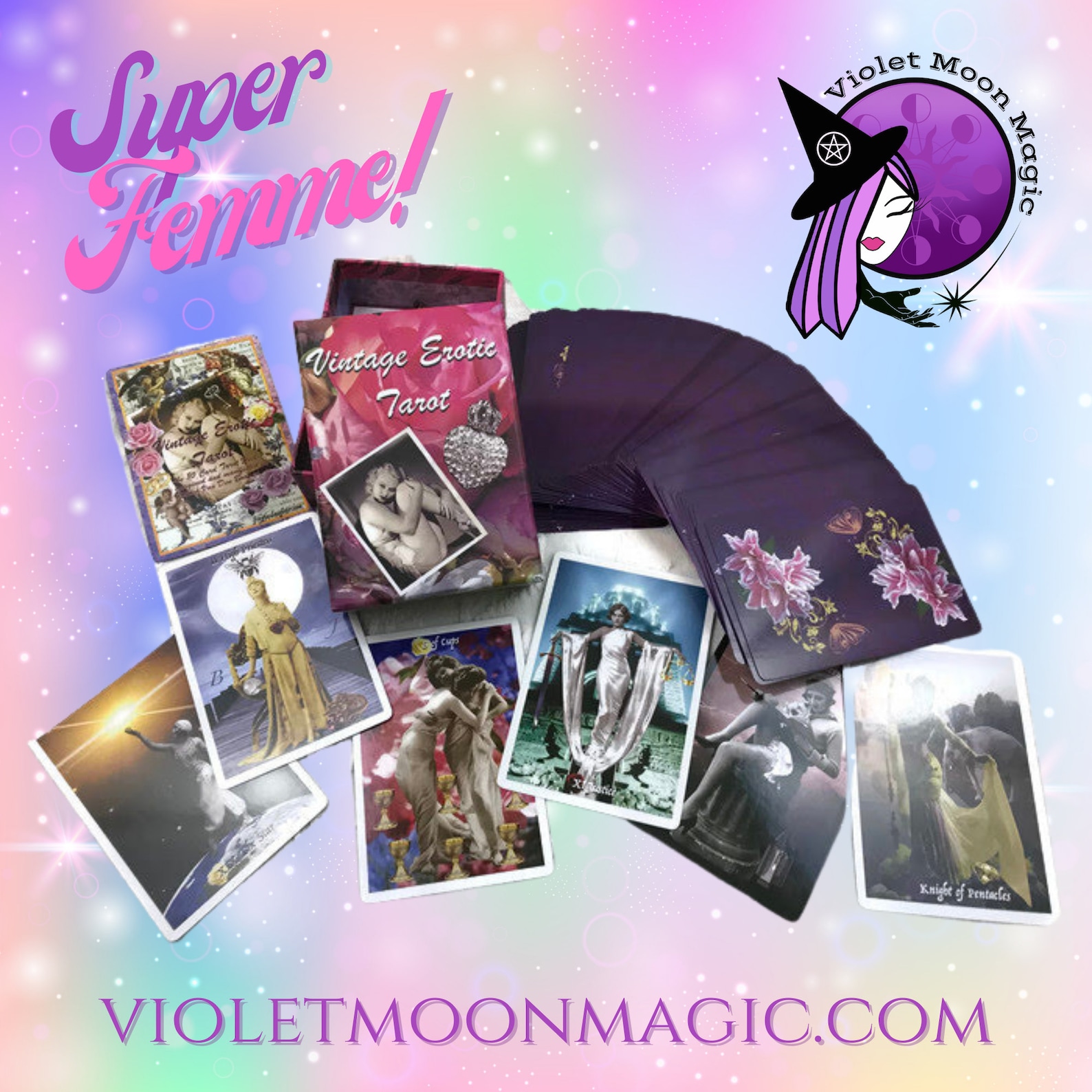 Vintage Erotic Indie Tarot Card Deck Limited First Edition - Etsy UK