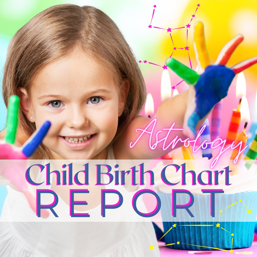 Premium Child Natal Birth Chart Astrology Report | Personalized ...