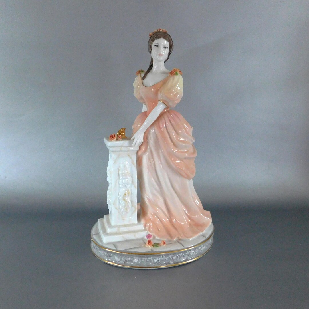 Rare Coalport Figurine Lady Sylvia - English Rose Collection 1997 Ltd ...