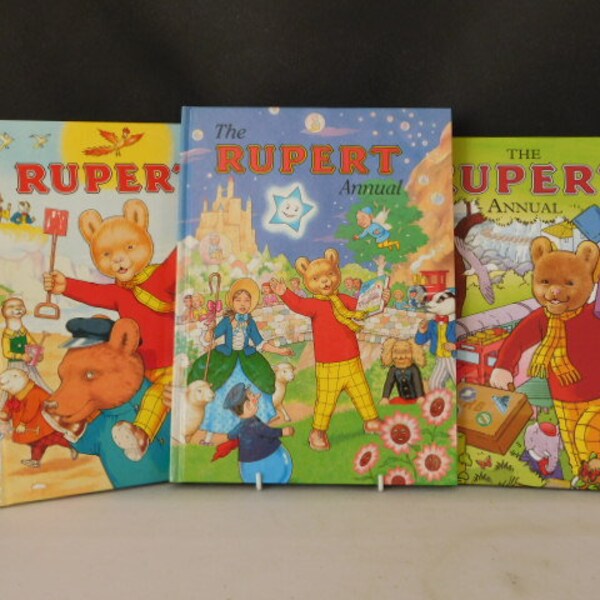 Rupert Bear - Etsy