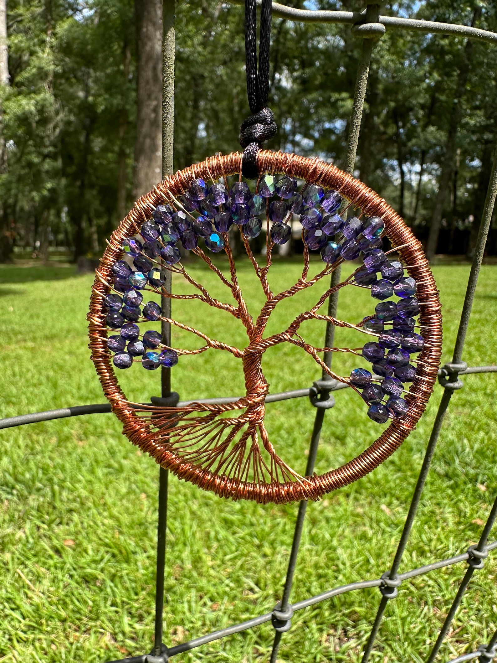 3 Inch/ Handmade / Copper Wire / Tree of Life / One of a Kind ...