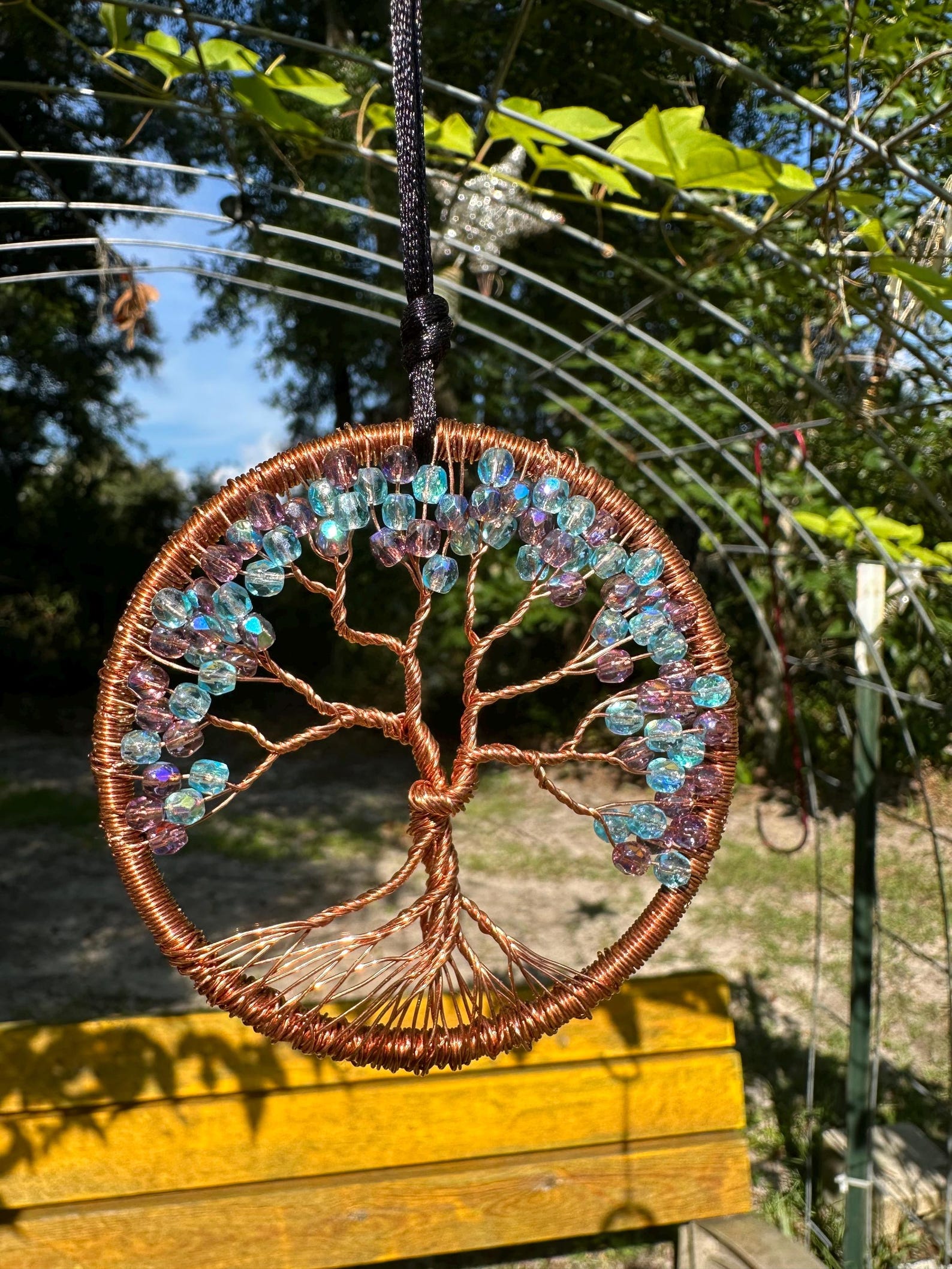 3 Inch/ Handmade / Copper Wire / Tree of Life / One of a Kind ...