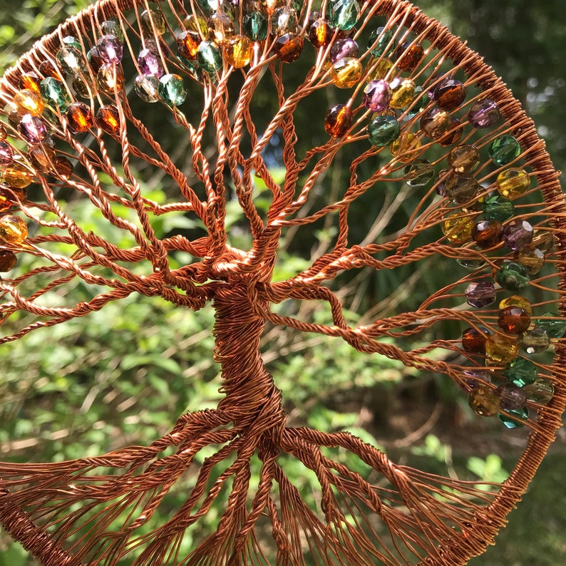 10 Inch / 3D / Handmade / Copper Wire / Tree of Life / One of a Kind ...