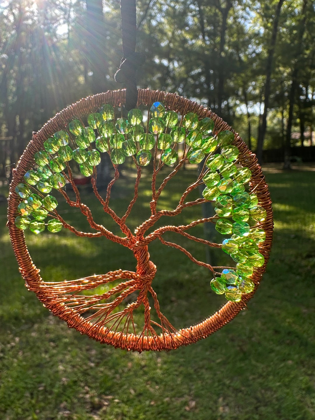 3 Inch / Handmade / Copper Wire / Tree of Life / One of a Kind ...