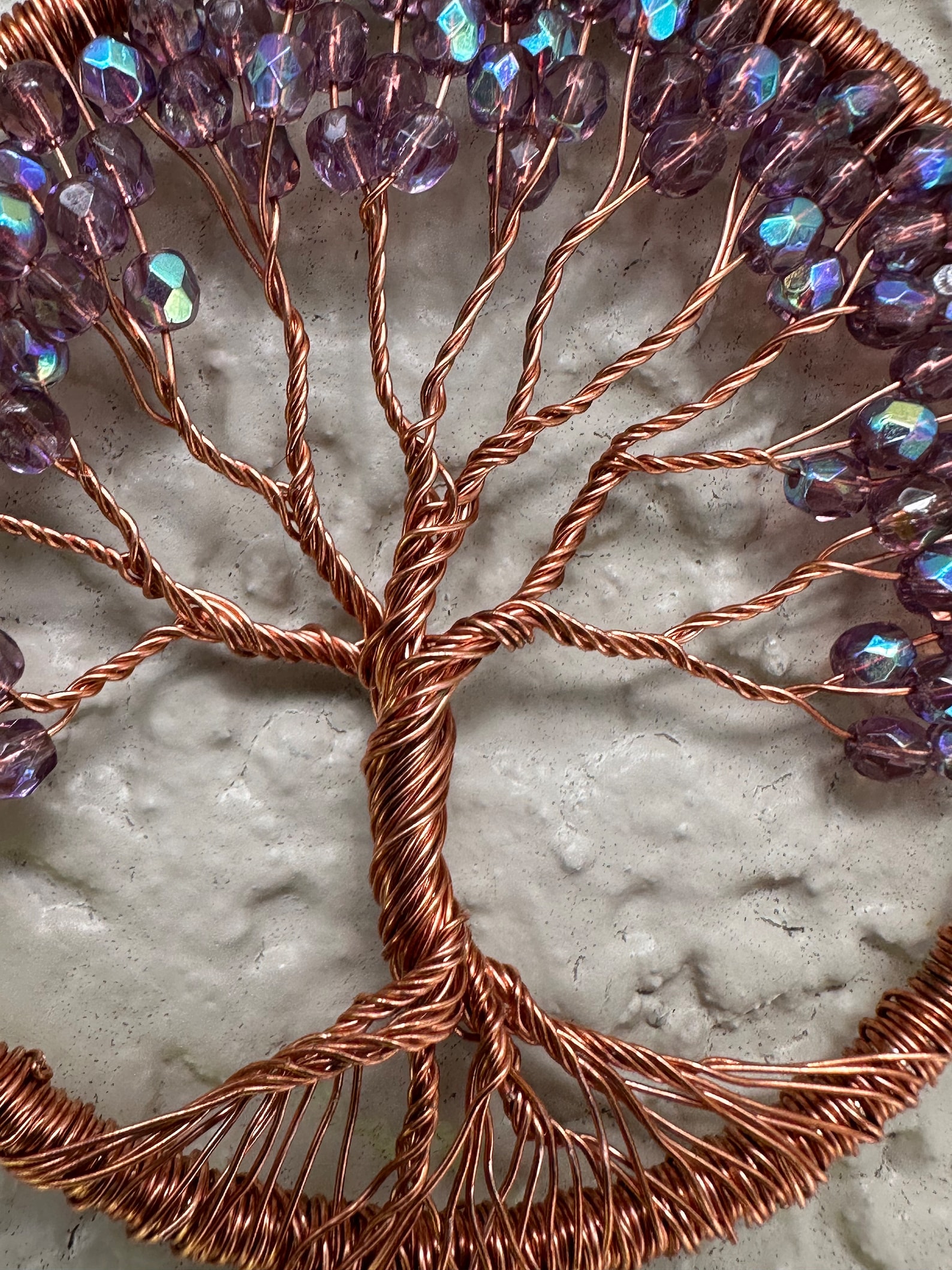 3 Inch/ Handmade / Copper Wire / Tree of Life / One of a Kind ...