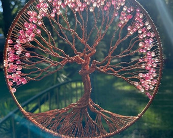 10 Inch / 3D / Handmade / Copper Wire / Tree of Life / One of a Kind ...