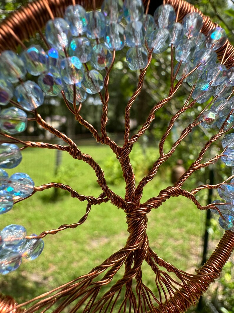 3 Inch/ Handmade / Copper Wire / Tree of Life / One of a Kind ...