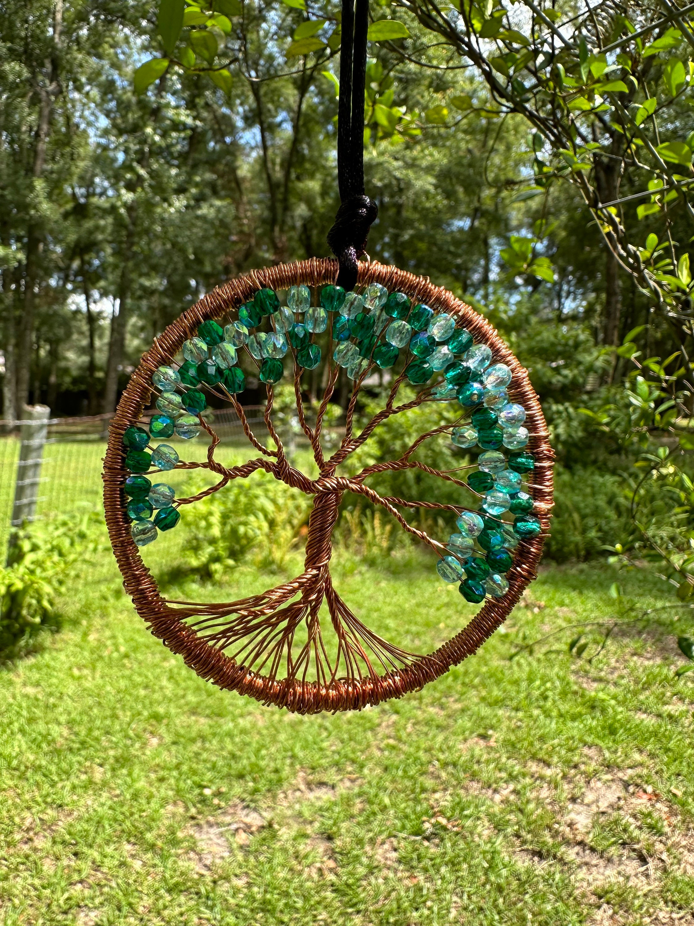 3 Inch/ Handmade / Copper Wire / Tree of Life / One of a Kind ...