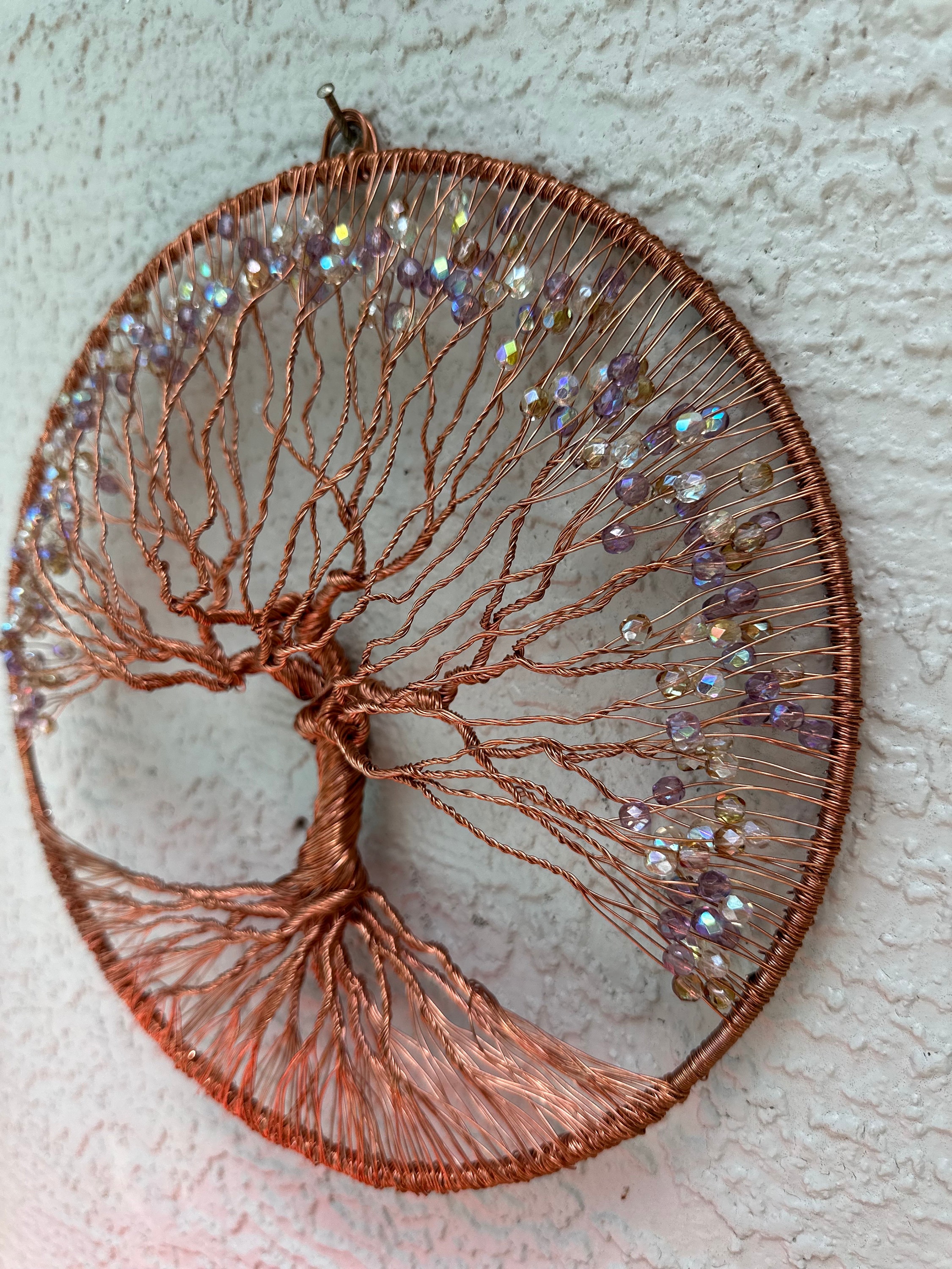 10 Inch / 3D / Handmade / Copper Wire / Tree of Life / One of - Etsy