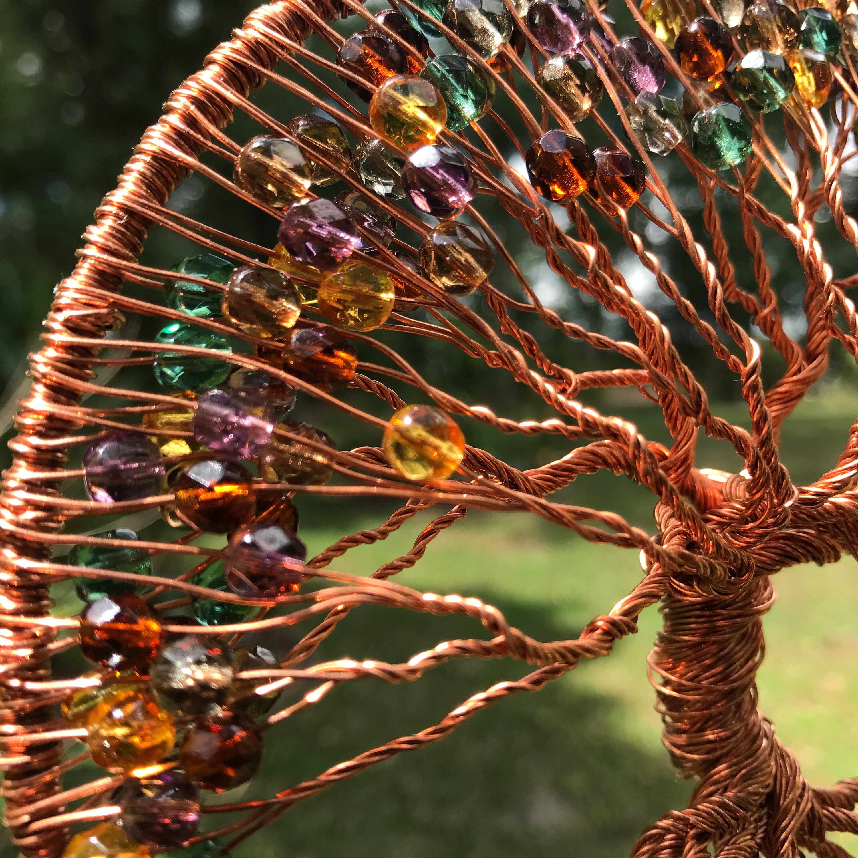 10 Inch / 3D / Handmade / Copper Wire / Tree of Life / One of a Kind ...