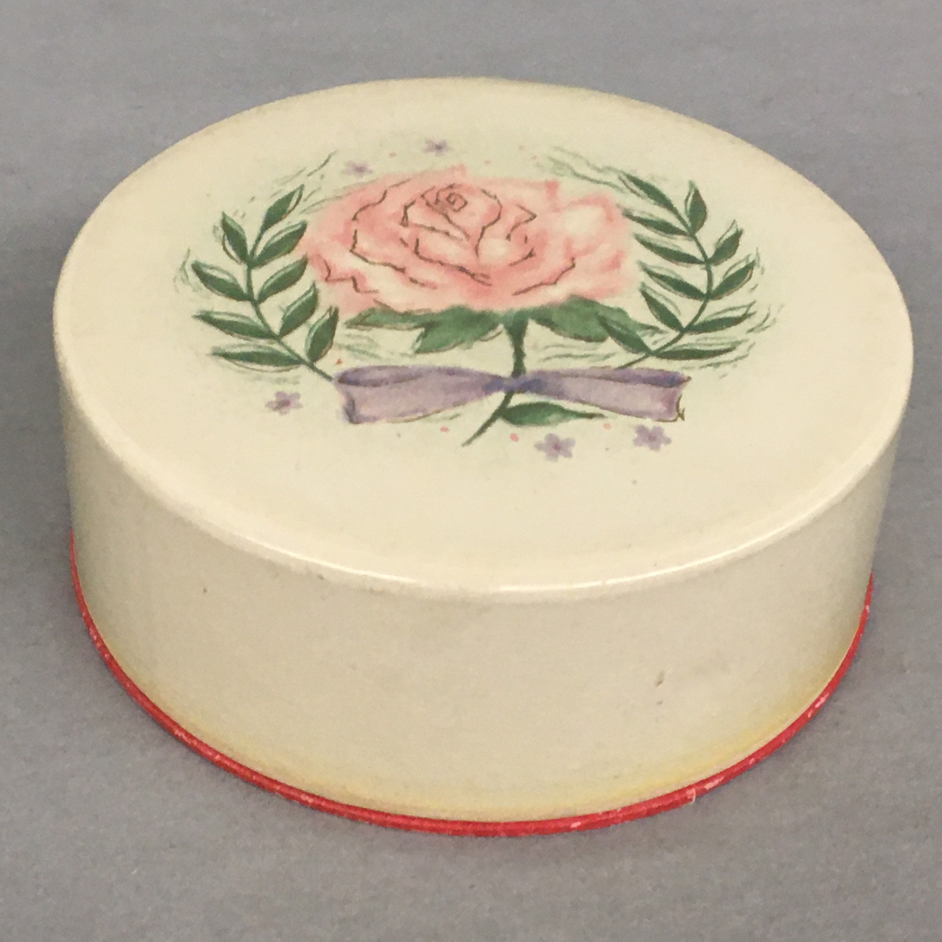 1950s Vintage Avon Sheer Mist Face Powder Container Box, Roses on Top ...