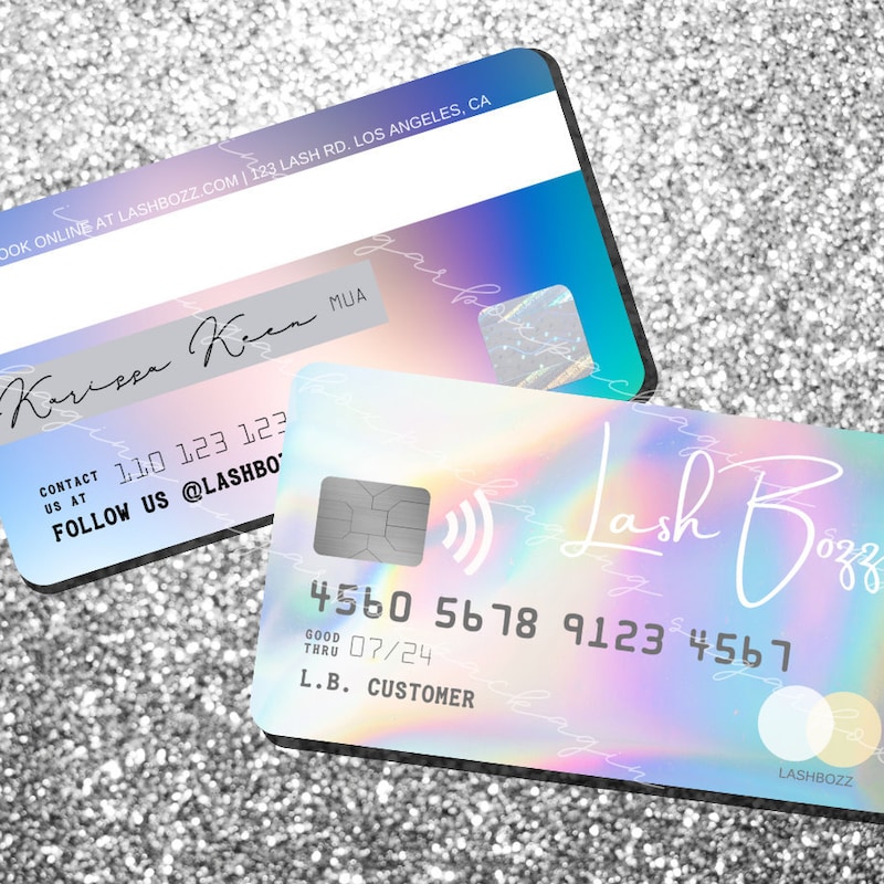 Holographic Business Cards - Etsy