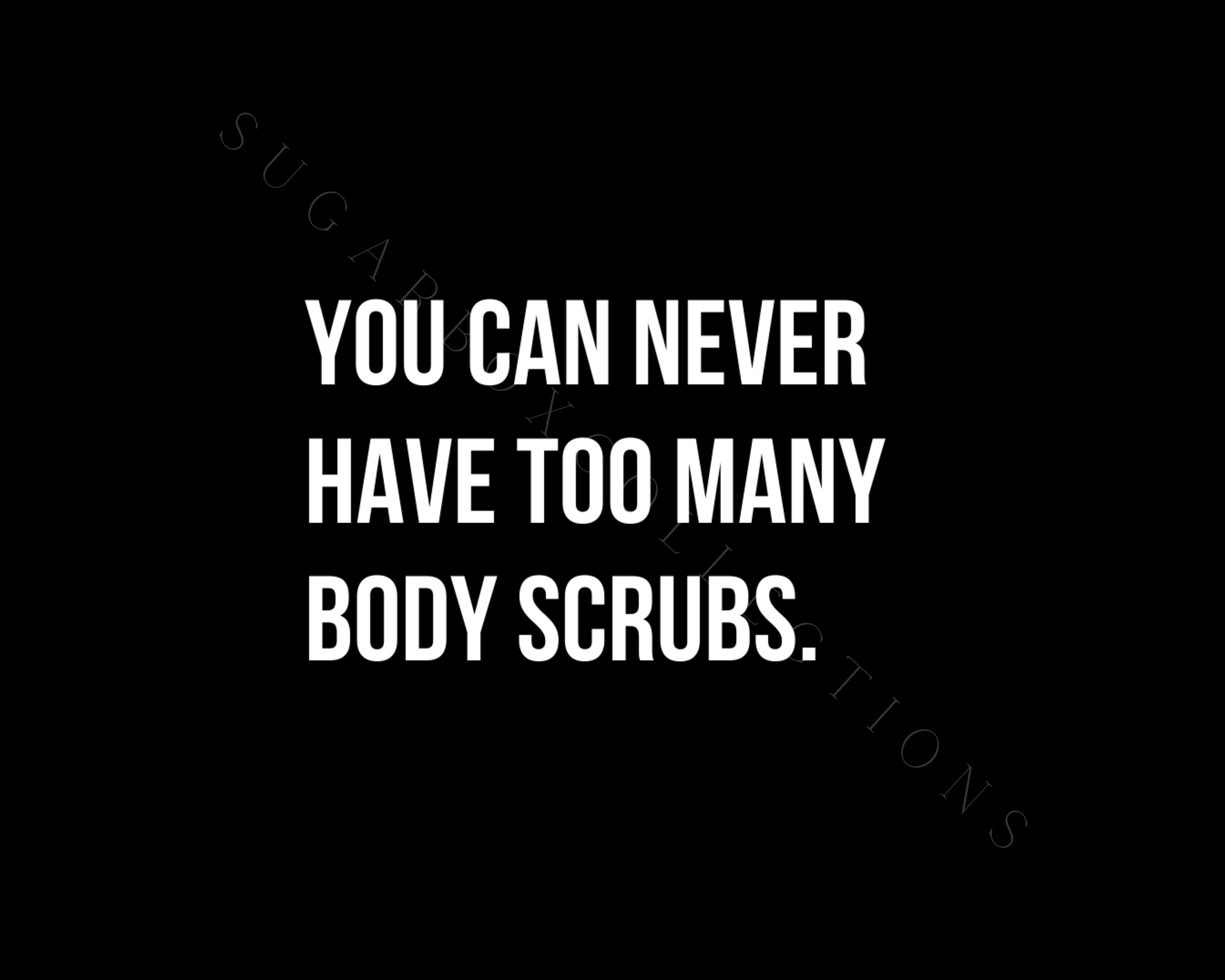 80 Body Scrub Instagram Quotes Posts White/black - Etsy