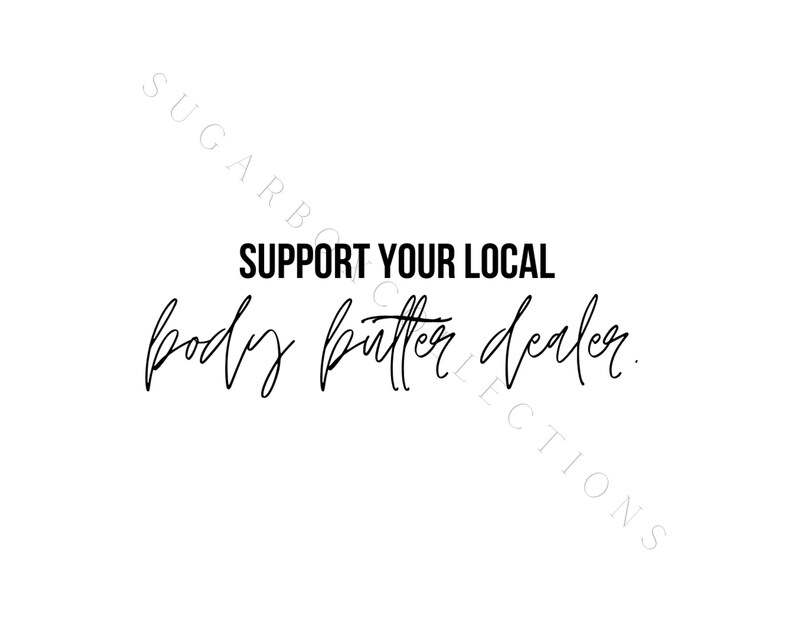 80 Body Butter Instagram Quotes + Posts | Black/white | Editable Social ...