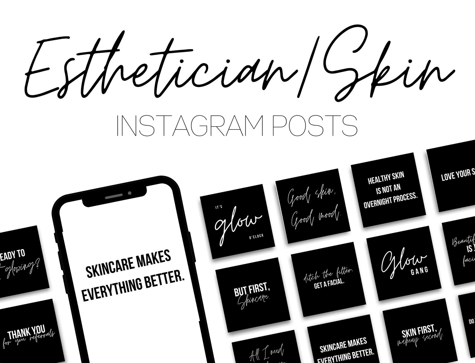 25 Esthetician Instagram Posts, Skincare Instagram Posts, Skincare ...
