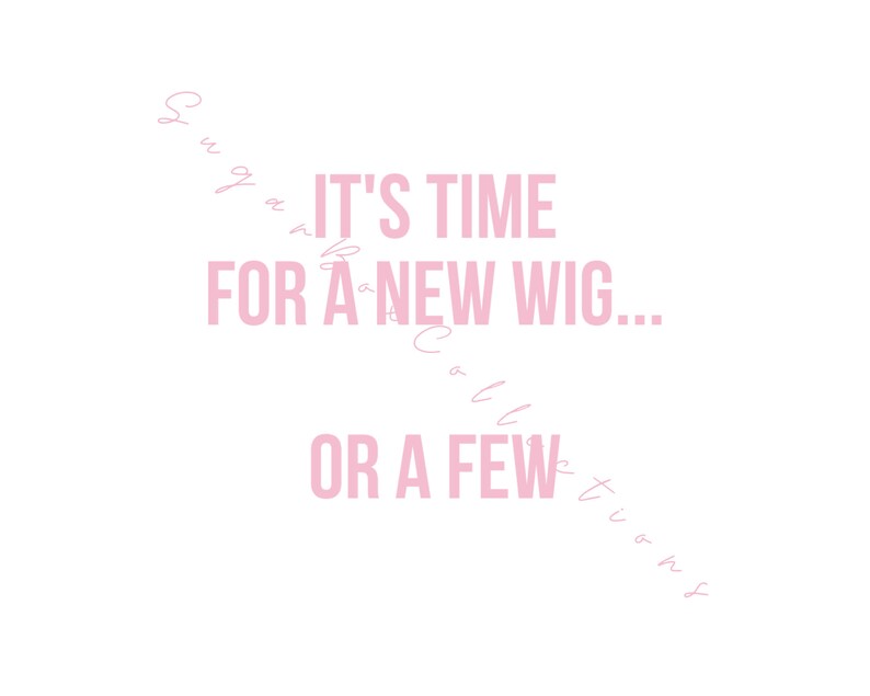 80 Wig/hair Instagram Quotes + Posts for Hair Stores | Pink/black/white ...