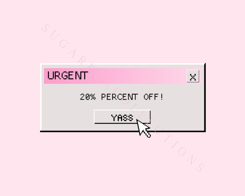 50 Computer Alert Instagram Posts for Y2K Clothing Boutiques | Etsy