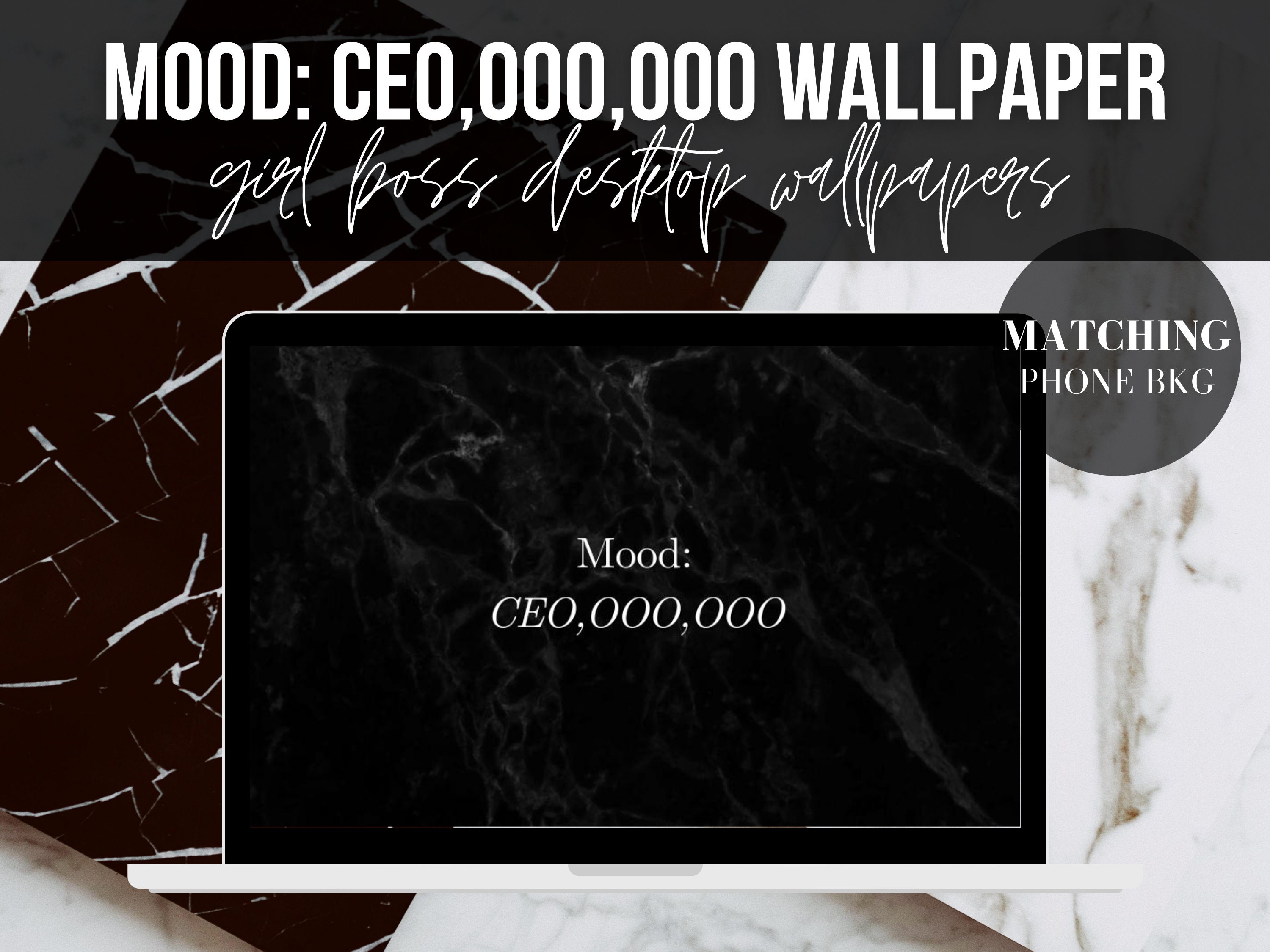 Mood: CEO Girl Boss Wallpaper CEO Screensaver Iphone - Etsy Canada