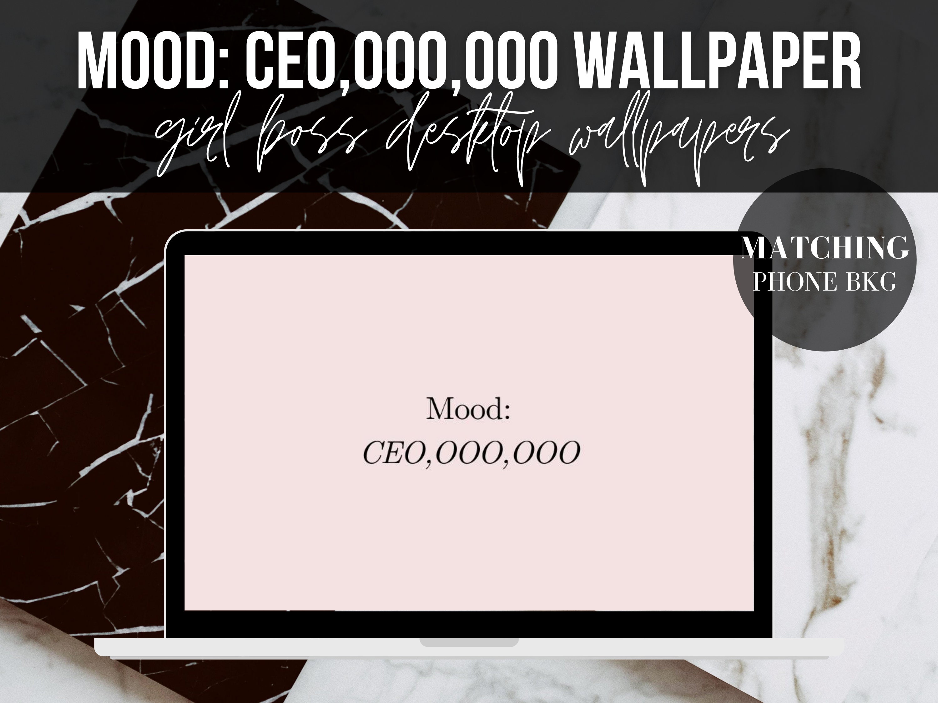 Mood: CEO Girl Boss Wallpaper CEO Screensaver iPhone | Etsy