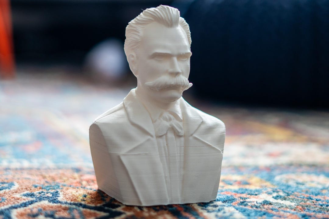 Friedrich Nietzsche - Home Decoration 3D Print Western Art Jordan ...
