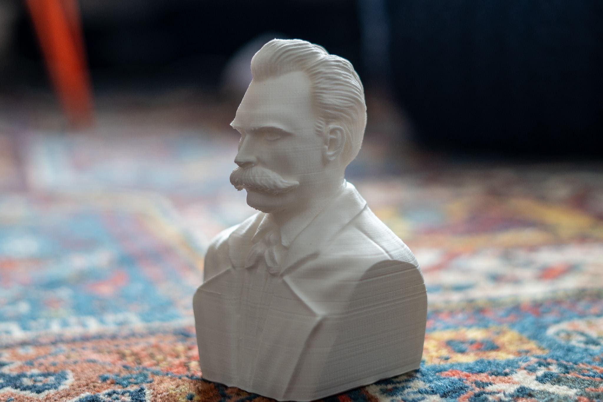Friedrich Nietzsche - Home Decoration 3D Print Western Art Jordan ...