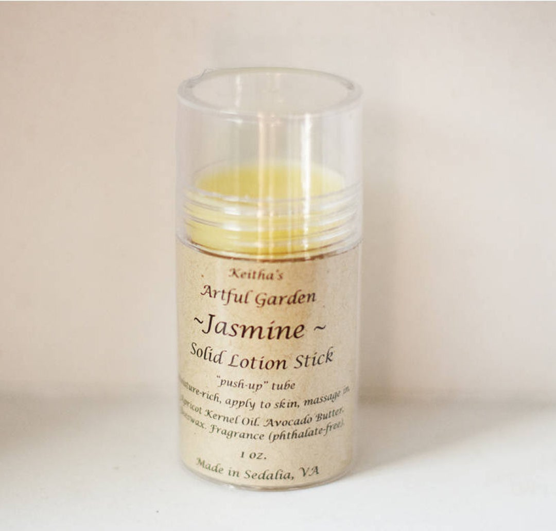 Jasmine Solid Lotion Stick, Moisturizing, 1 Oz - Etsy