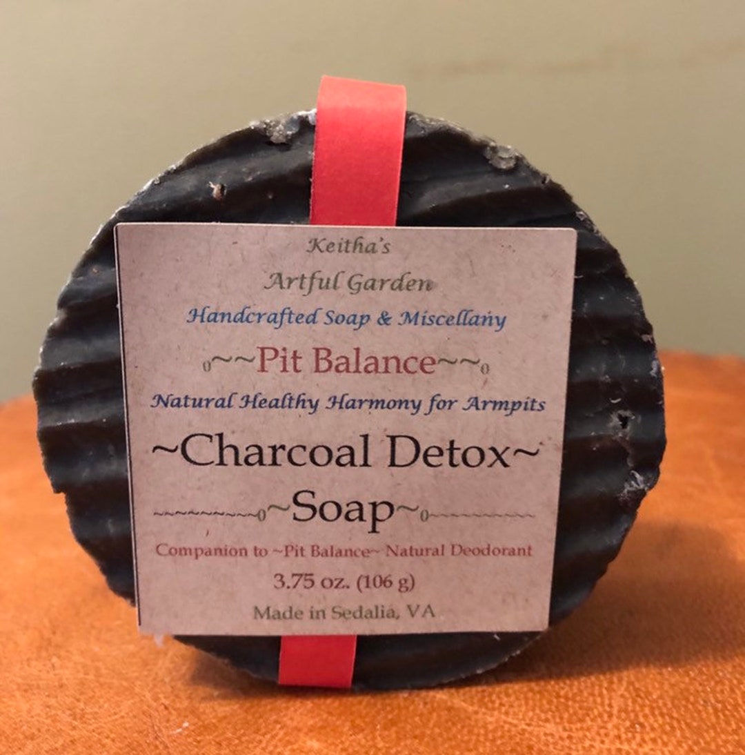 Pit Balance Charcoal Detox Soap, Gently Exfoliates (use With Pit ...