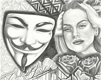 Prison Drawing - Etsy