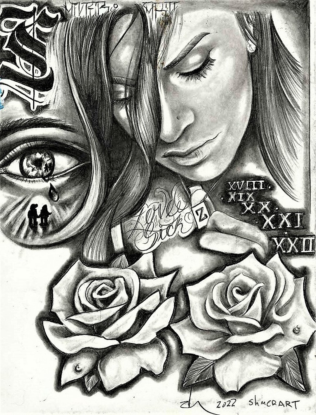 Prison Drawing - Etsy