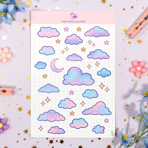 Tea Bags Aesthetic Cute Sticker Sheet Bullet Journal - Etsy