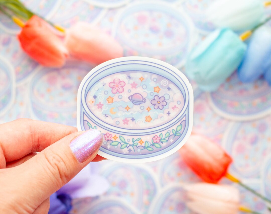 Petri Dish Aesthetic Cute Vinyl Sticker - Etsy