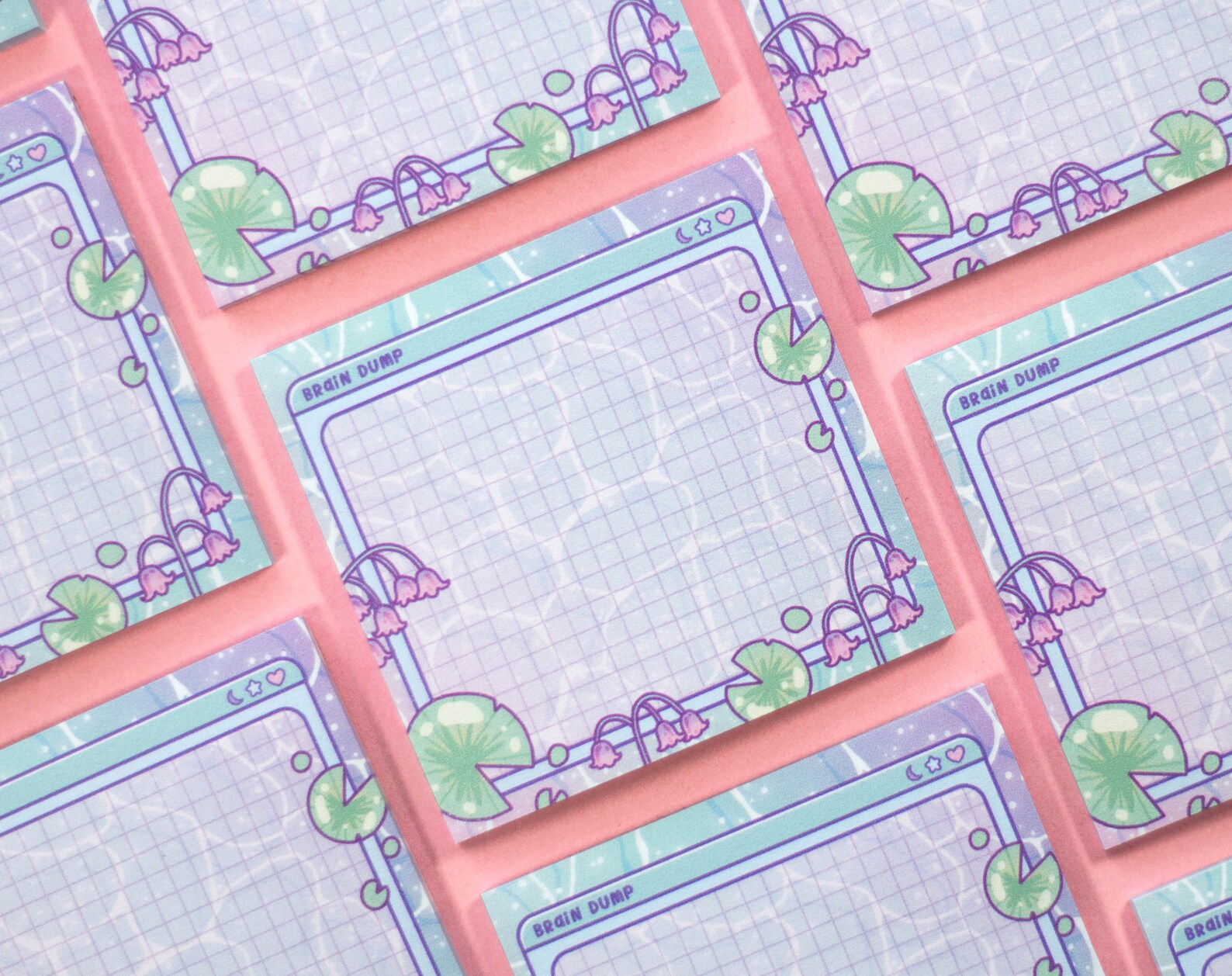 Lilypad Cute Aesthetic Sticky Note - Etsy