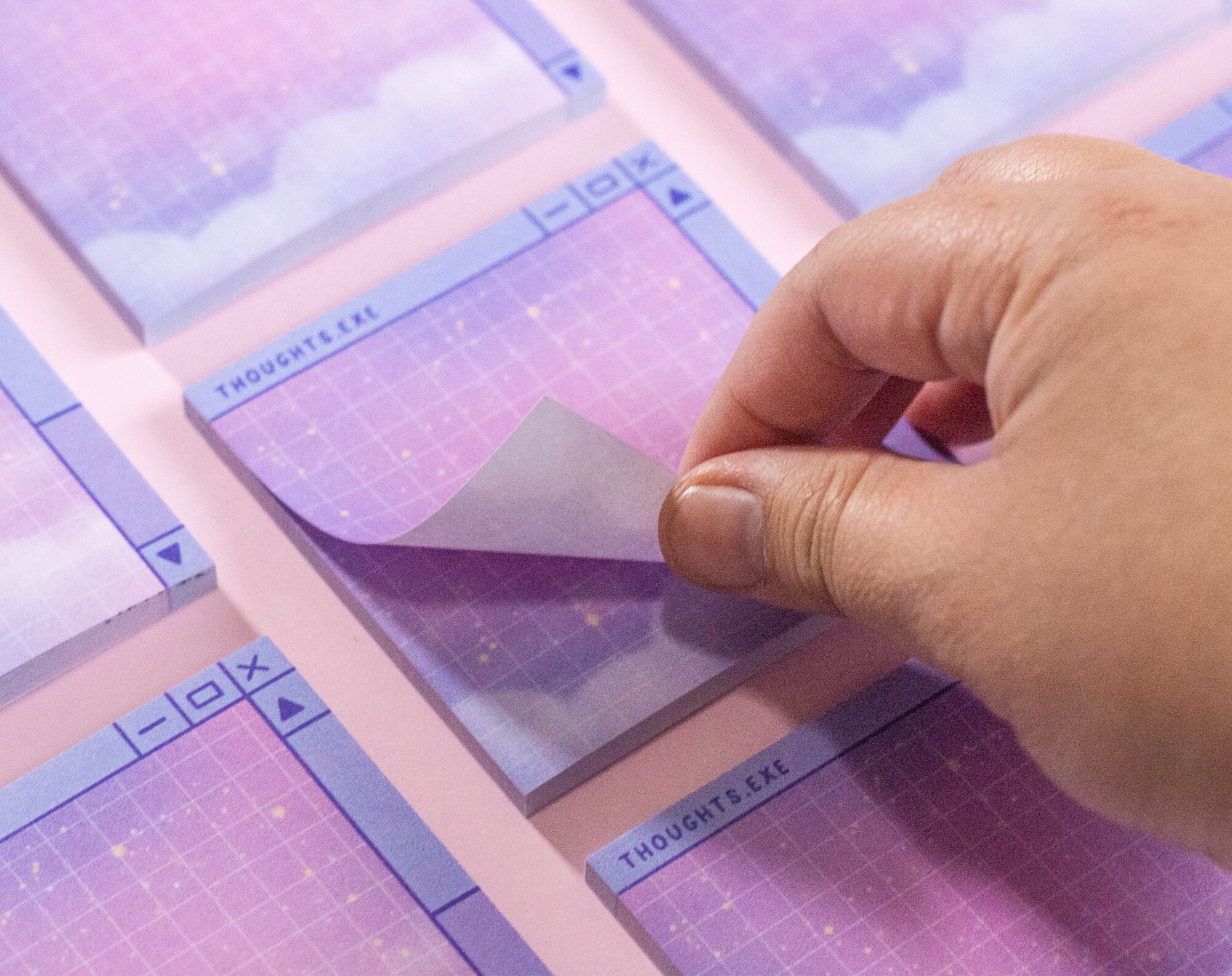Dreamy Thoughts Cute Aesthetic Sticky Notes - Etsy