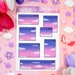 Vaporwave Cute Aesthetic Sticky Note - Etsy