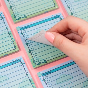 Rainy Day Aesthetic Sticky Note - Etsy