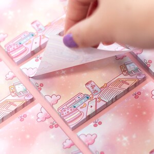 Study Break Sticky Note | Aesthetic Cute Kawaii Stationery - Etsy