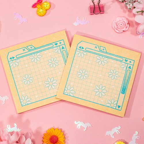 Straight-a-student Check List Cute Aesthetic Sticky Notes - Etsy