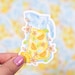 ID Card Aesthetic Vinyl Sticker Waterproof, Waterbottle, Kawaii ...